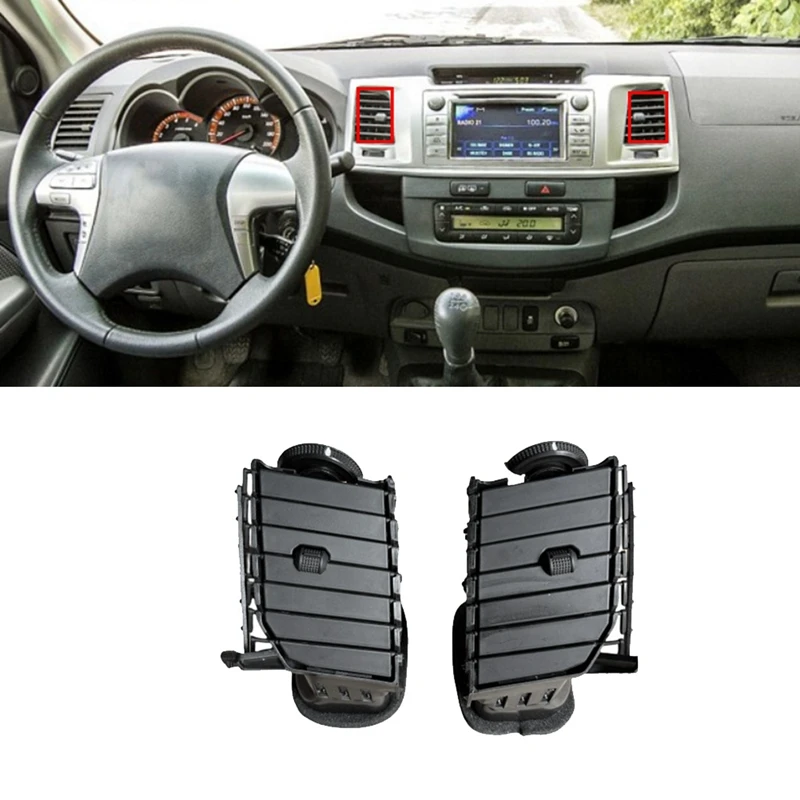 Car-Front-Central-Dashboard-Panel-Left-Right-Air-Vent-Outlet-Assembly ...