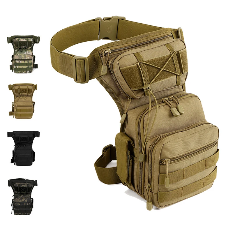 Men-Nylon-Drop-Hip-Leg-Bag-Fanny-Pack-Travel-Motorcycle-Rider-Shoulder ...