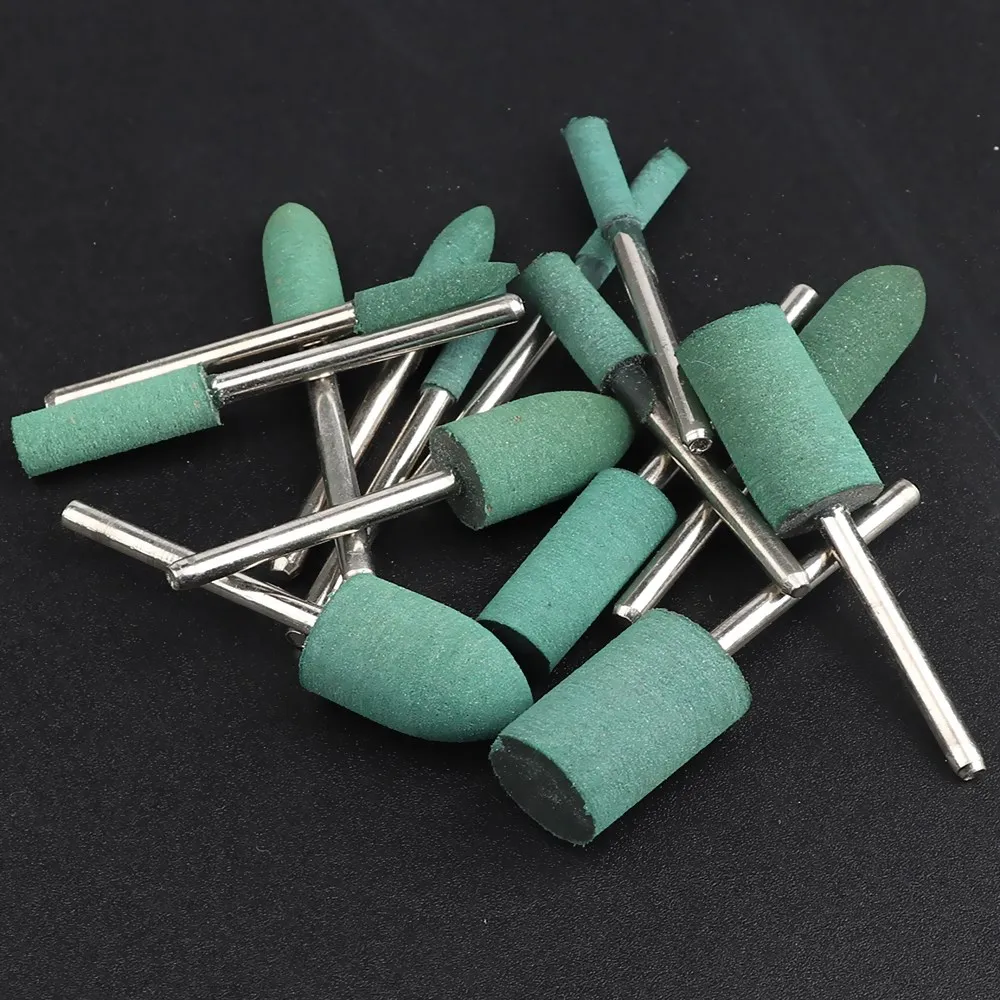 5-10Pcs-Rubber-Abrasive-3mm-Shank-Grinding-Head-for-Mold-Metal ...