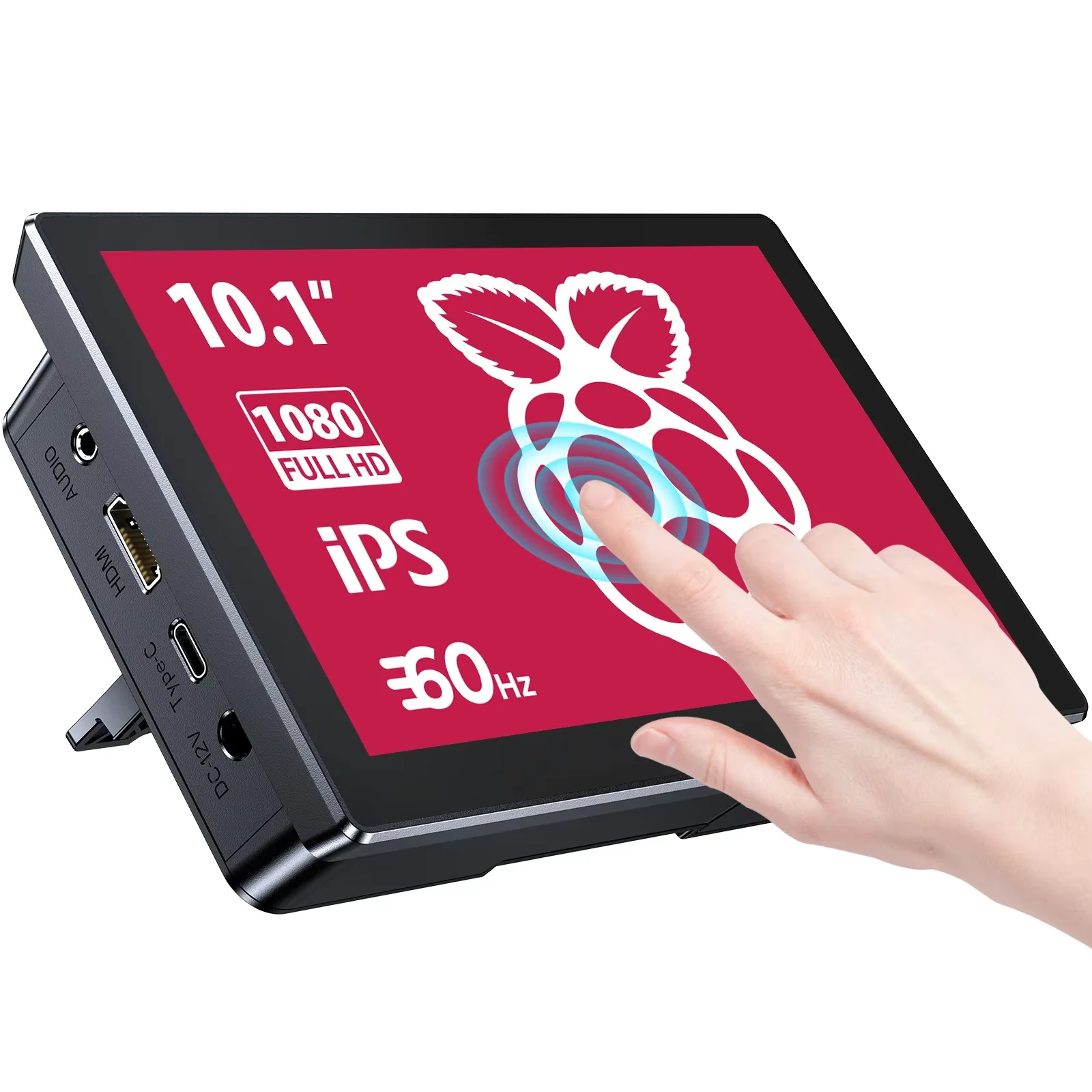 UPERFECT Raspberry Pi 10.1 Inch Touchscreen Display With Rear Housing ...