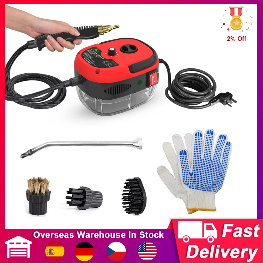 1500W Steam Cleaner for Home Portable Pressure Washers Air Conditioner ...
