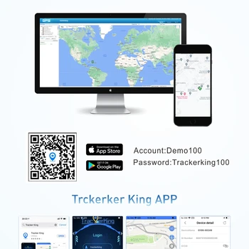 3units J16 TrackerKing 4G+2G GPS tracker 4G Realtime Tracking Device ...