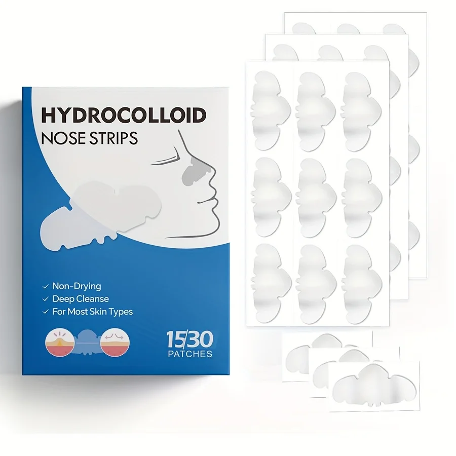 15PCS Nose Patches: Deeply cleans and restores the skin on your nose ...