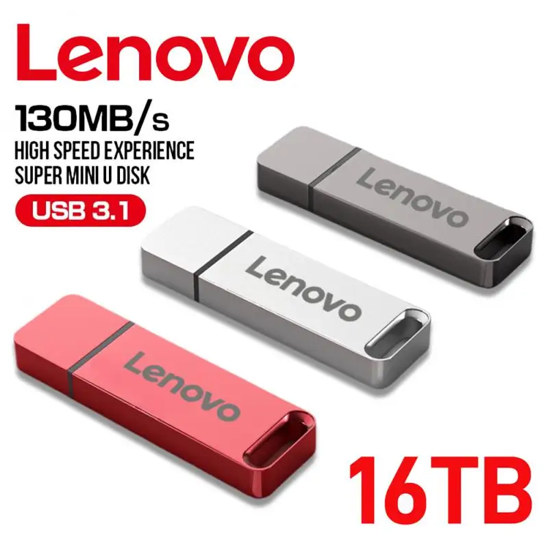 Lenovo-Mini-unidad-Flash-USB-de-Metal-memoria-USB-3-0-de-capacidad-Real ...