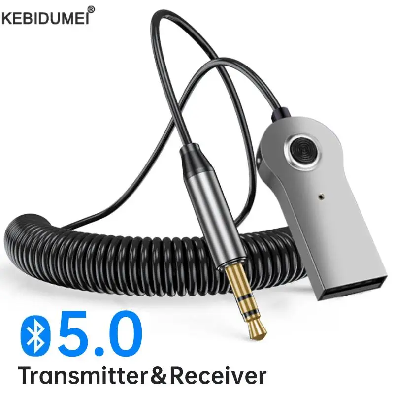 AUX-Bluetooth-Adapter-Car-3-5mm-Jack-Dongle-Cable-Handfree-Car-Kit ...