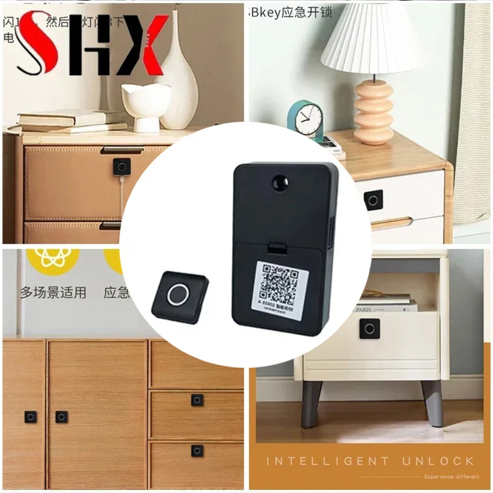 Smart-Home-Biometric-Fingerprint-Lock-Hidden-Drawer-Electronic-Lock ...