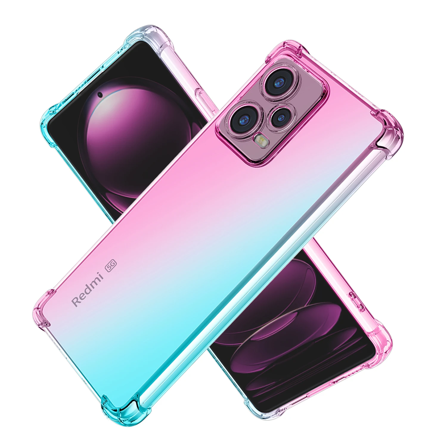 Case For Redmi Note 12 Pro+ Redmi A1+ K50i K50 Ultra Pro K40 Clear Cute ...