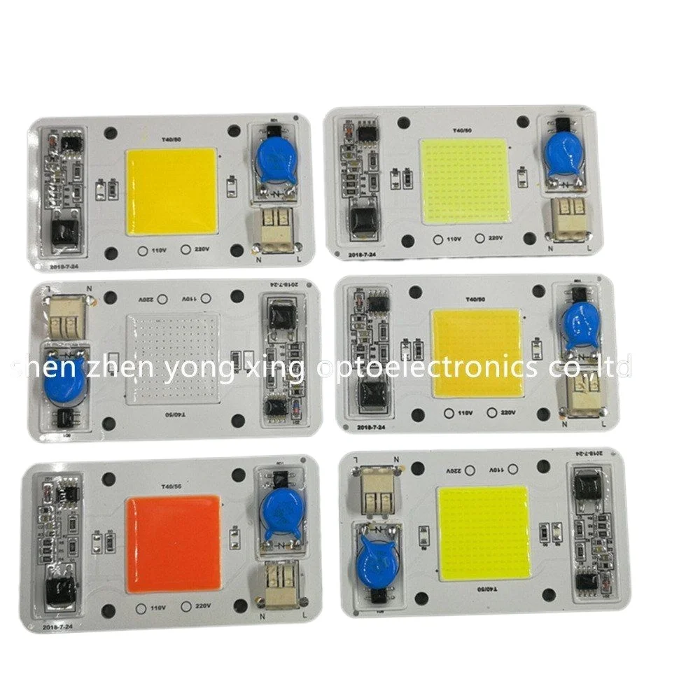 50W-110V-220V-COB-High-Power-led-built-in-driver-white-LED-Full ...