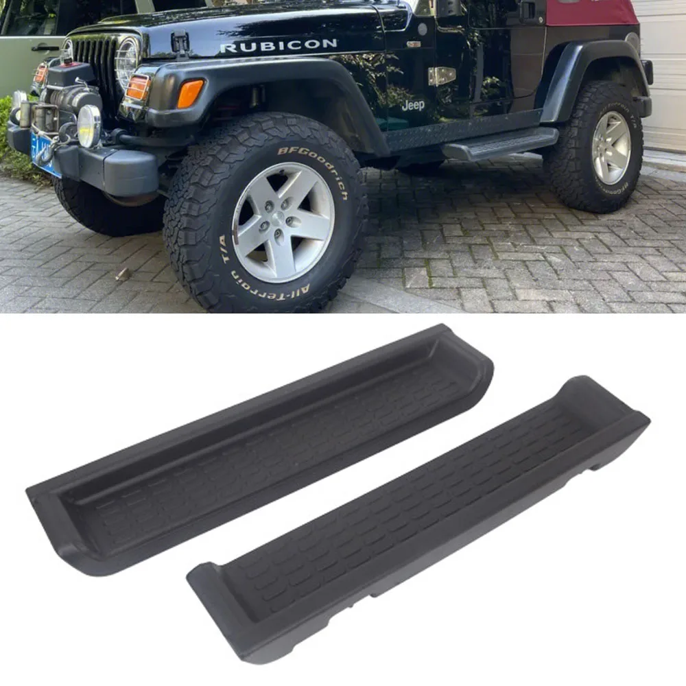 Running-Boards-Nerf-Bars-Side-Steps-Step-Rails-For-Jeep-Wrangler-TJ ...