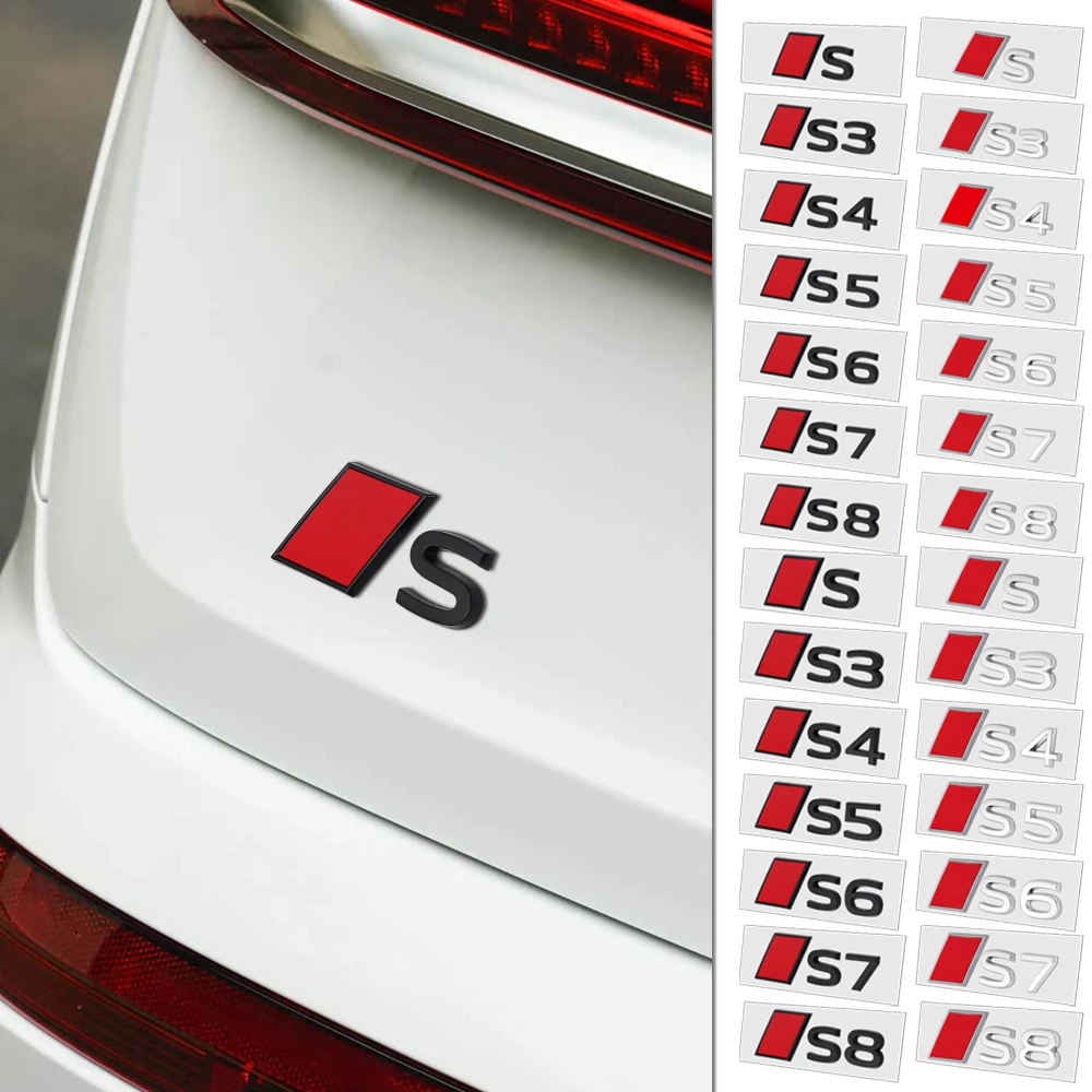 For Audi A4 B8 B6 B9 B7 A3 8P 8V 8L A6 C7 C6 C5 Car Body Rear Trunk ABS ...