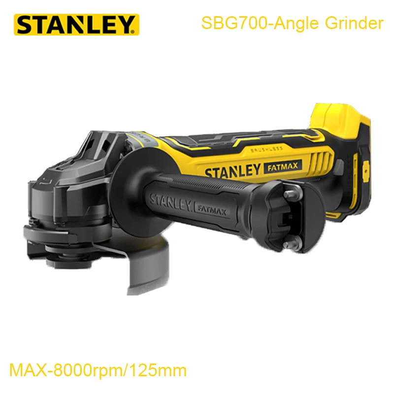 Stanley Cordless Angle Grinder SBG700 20V Fatmax V20 125mm 8000 RPM ...