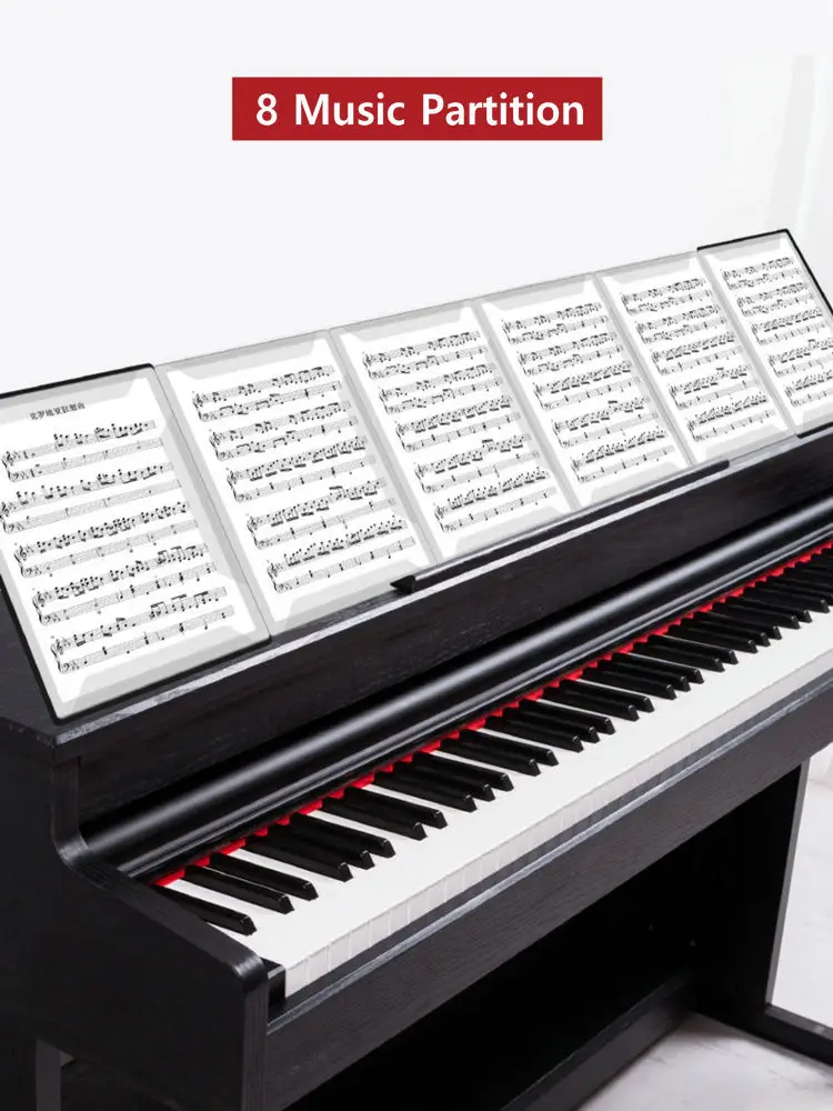 8-page-Music-File-Folder-A4-Music-Partition-Piano-Score-Folder-For-A4 ...