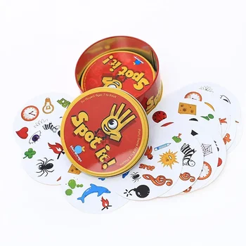Dobble Spot It HP Double Juego Cards Card Party Board Game Holidays ...