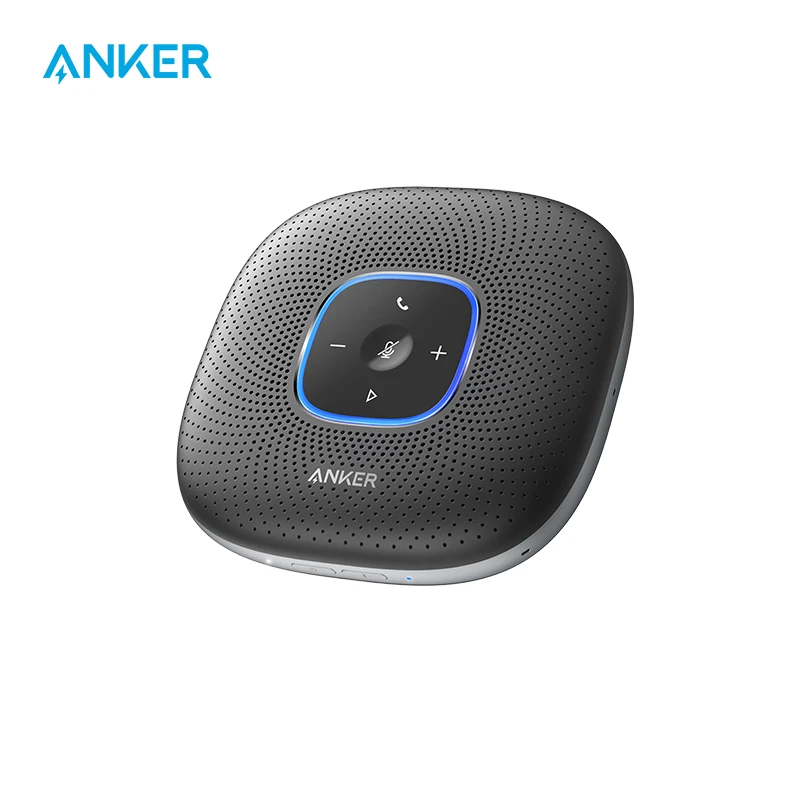 Anker PowerConf Bluetooth Speakerphone conference speaker with 6 ...