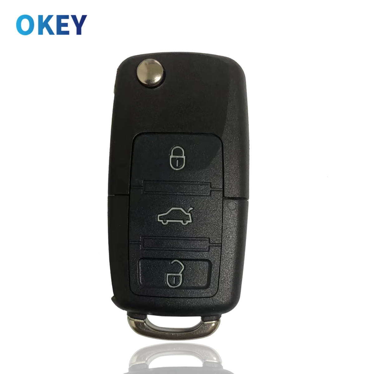 Okey-Car-Key-Shell-For-VW-Volkswagen-Golf-Passat-Polo-Jetta-Touran-Bora ...
