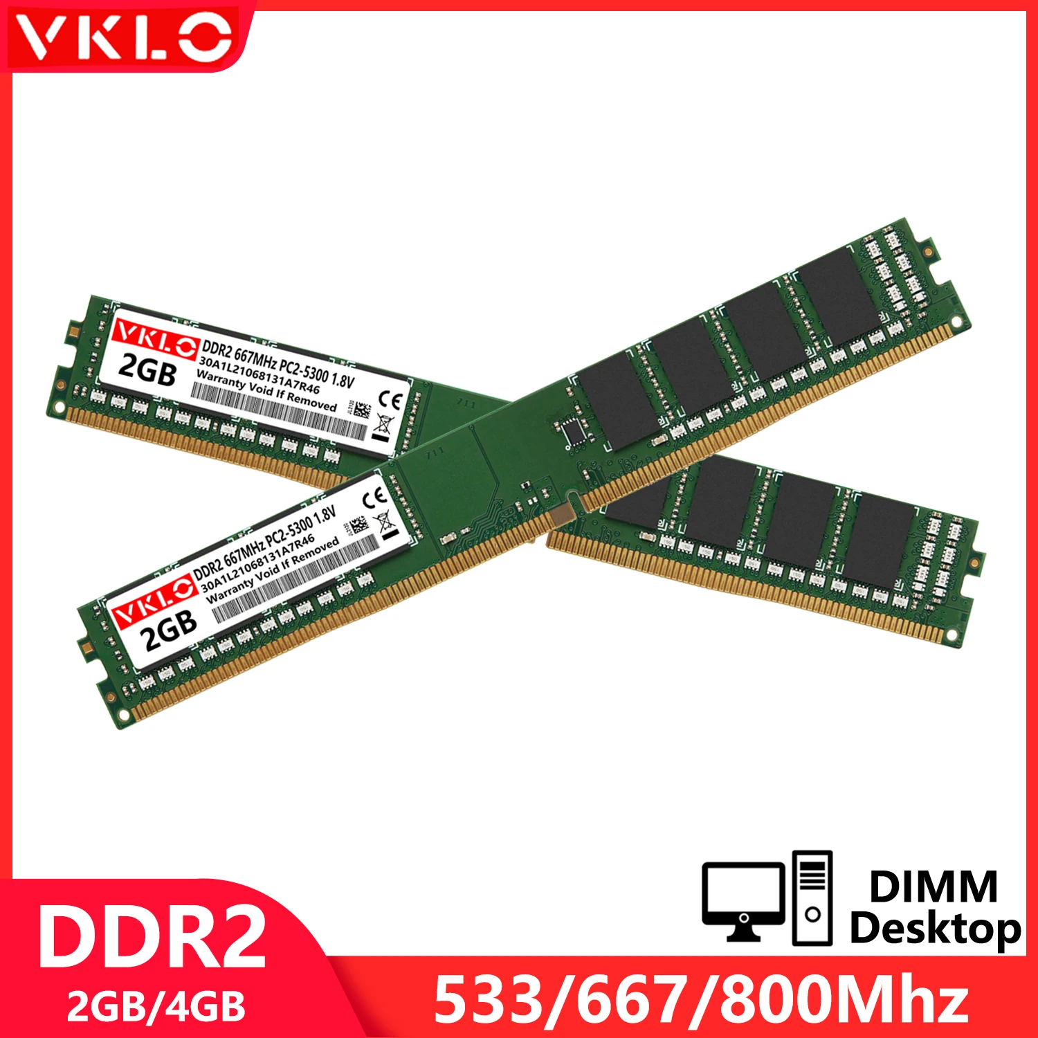 DDR2-2GB-4GB-memoria-Desktop-Ram-533-667-800Mhz-PC2-5300-6400-1-8V ...