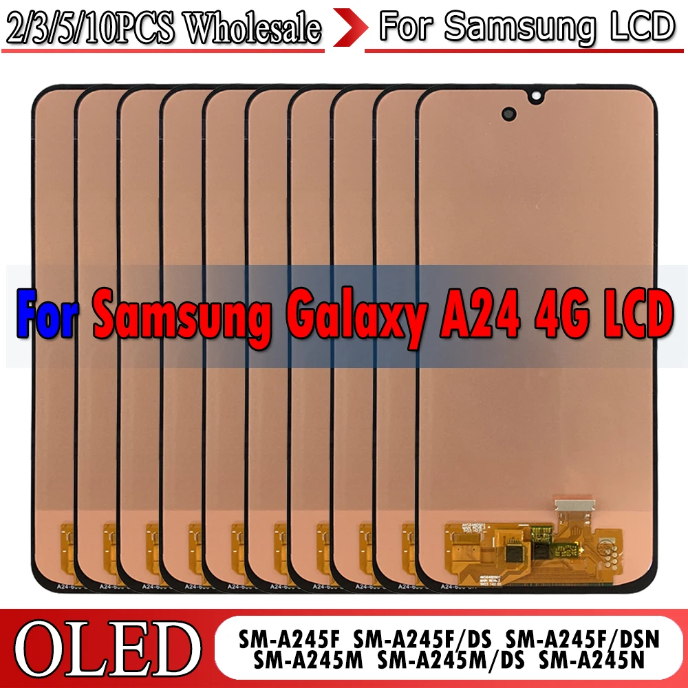 2-3-5-10PCS-OLED-For-Samsung-Galaxy-A24-4G-LCD-Display-Touch-Screen ...