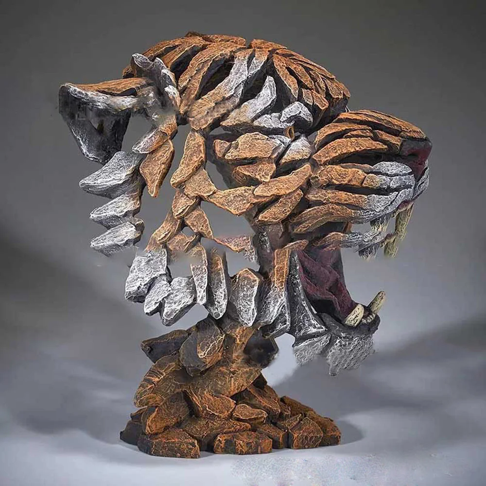 Contemporary-Animal-Scul-Animal-Sculpture-Collection-Tiger-Bust-by-of ...