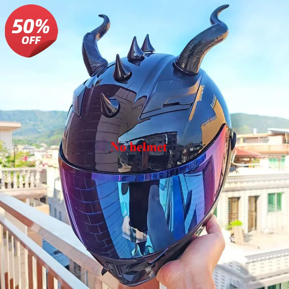 Creative-Personality-Motorcycle-Electric-Helmet-Decoration-Devil-s ...