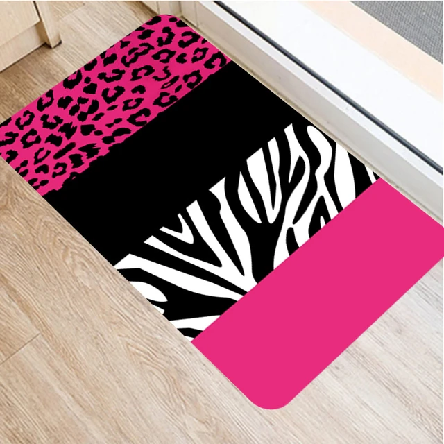 Hot Pink And Lime Green Zebra Print