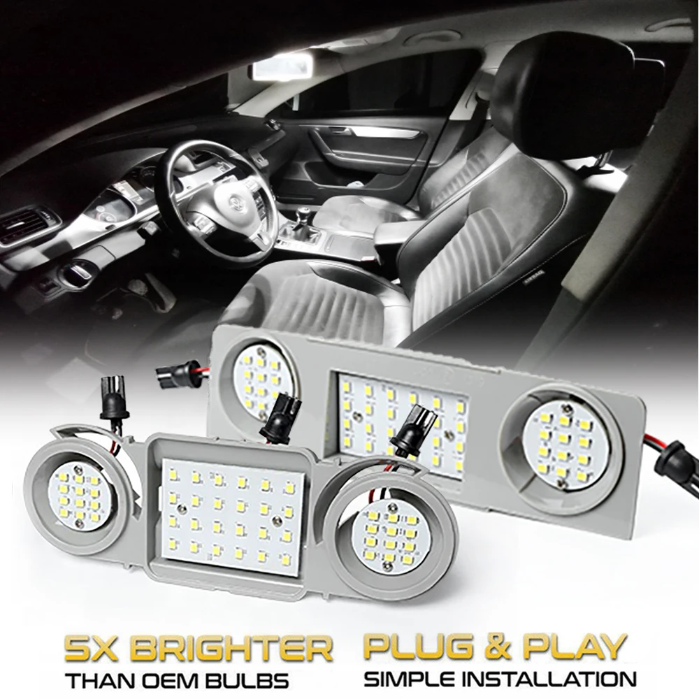 LED-Car-Interior-Dome-Reading-Light-For-VW-Passat-Golf-Jetta-Tiguan ...