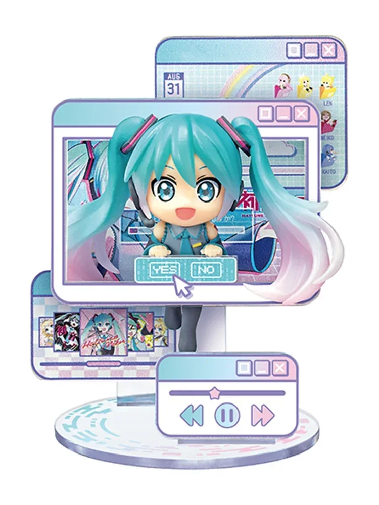 Hatsune Miku Window Figure Series Kaito Meiko Mini Figures Model Boxed ...
