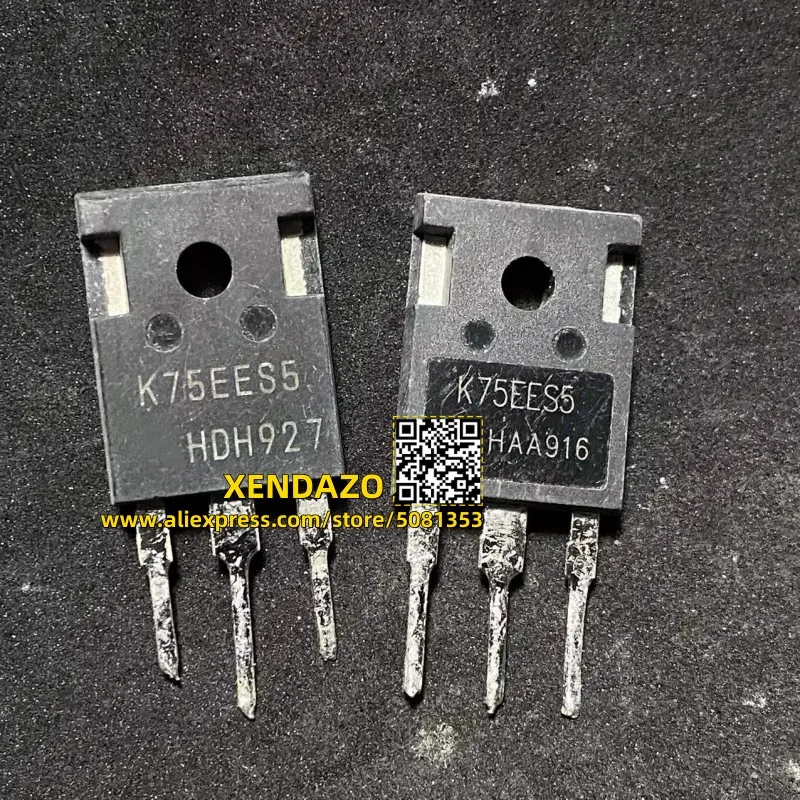 5 PÇS/LOTE IKW75N65ES5 K75EES5 IKW75N65EH5 K75EEH5 IKW75N65EL5 K75EEL5 ...