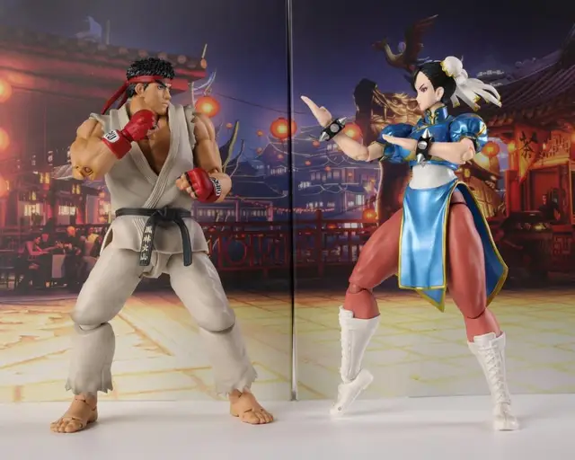 Ryu E Chun Li Lutador De Rua