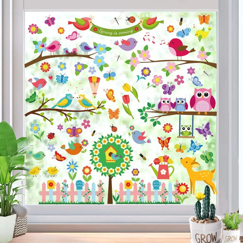 Spring Window Clings