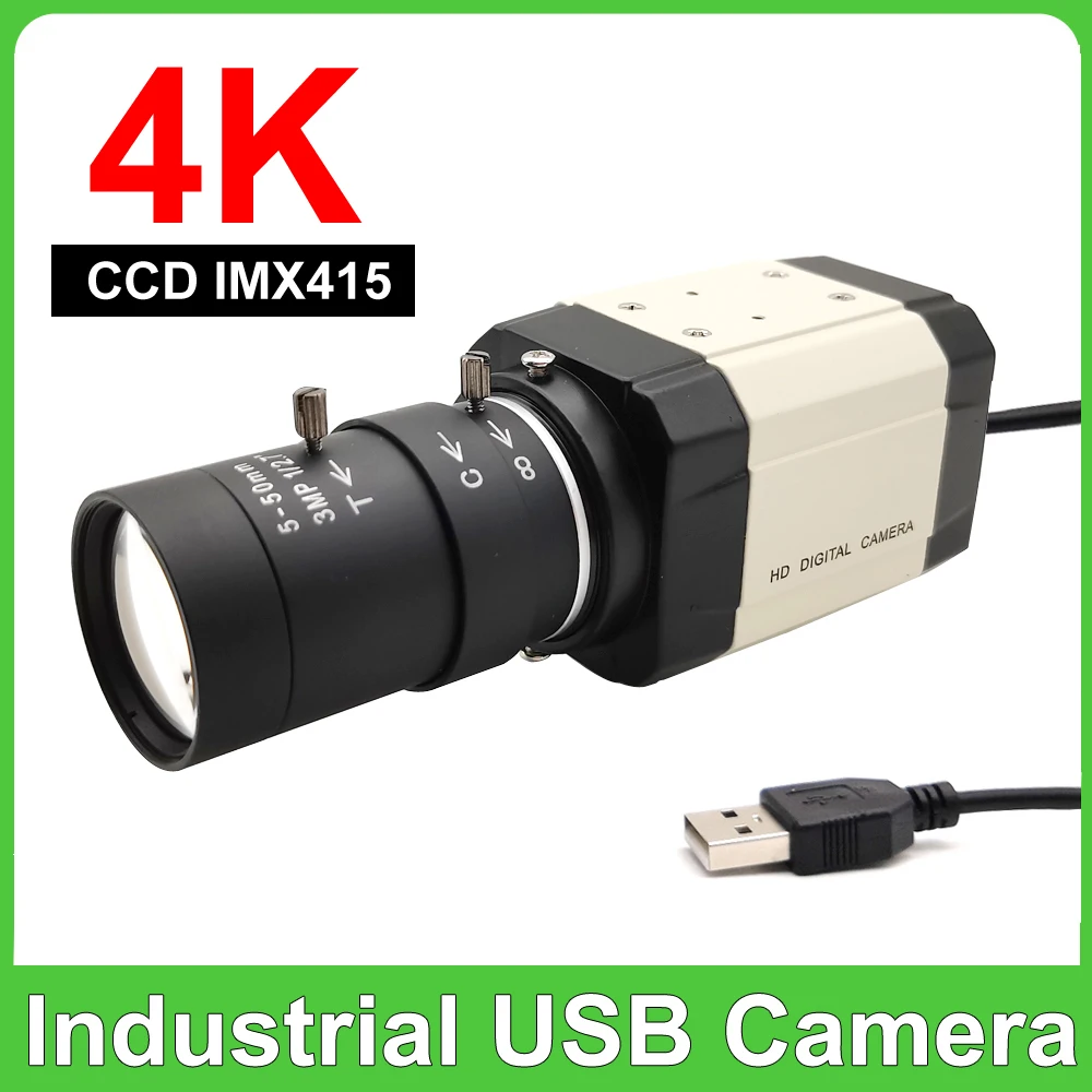 Webcam-industrielle-4K-8MP-CCD-IMX415-USB-5MP-IMX335-2K-F5253-2-8-12mm ...