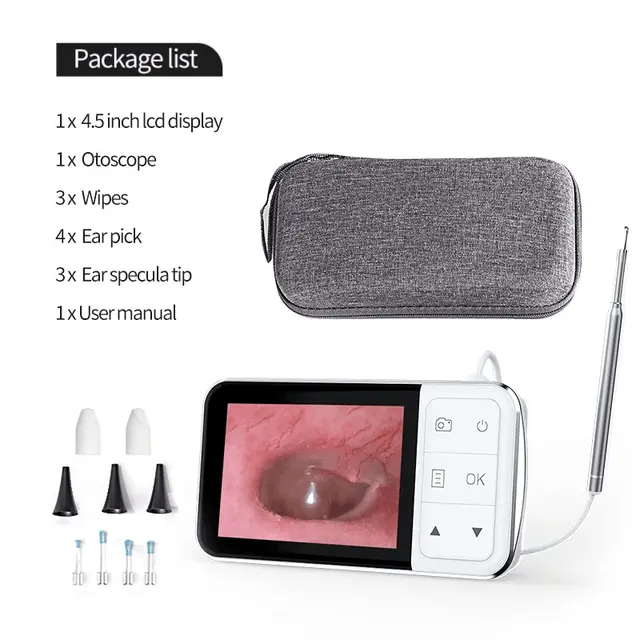 Endoscope Otoscope Camera | Digital Otoscope Camera | Otoscope Video ...