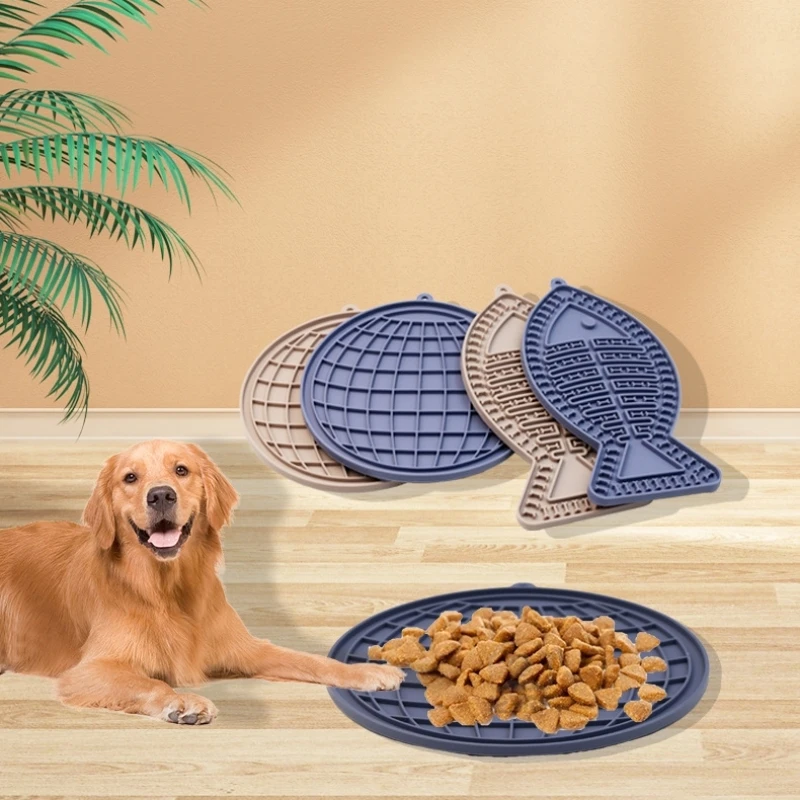 Durable-Large-Pet-Lick-Pad-Slow-Feeder-With-Suction-Training ...