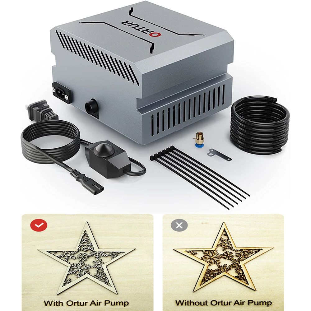 Laser-Cutting-Air-Assist-Pump-30L-50L-Air-Compressor-Ortur-AlgoLaser-Engraving-Machine ...