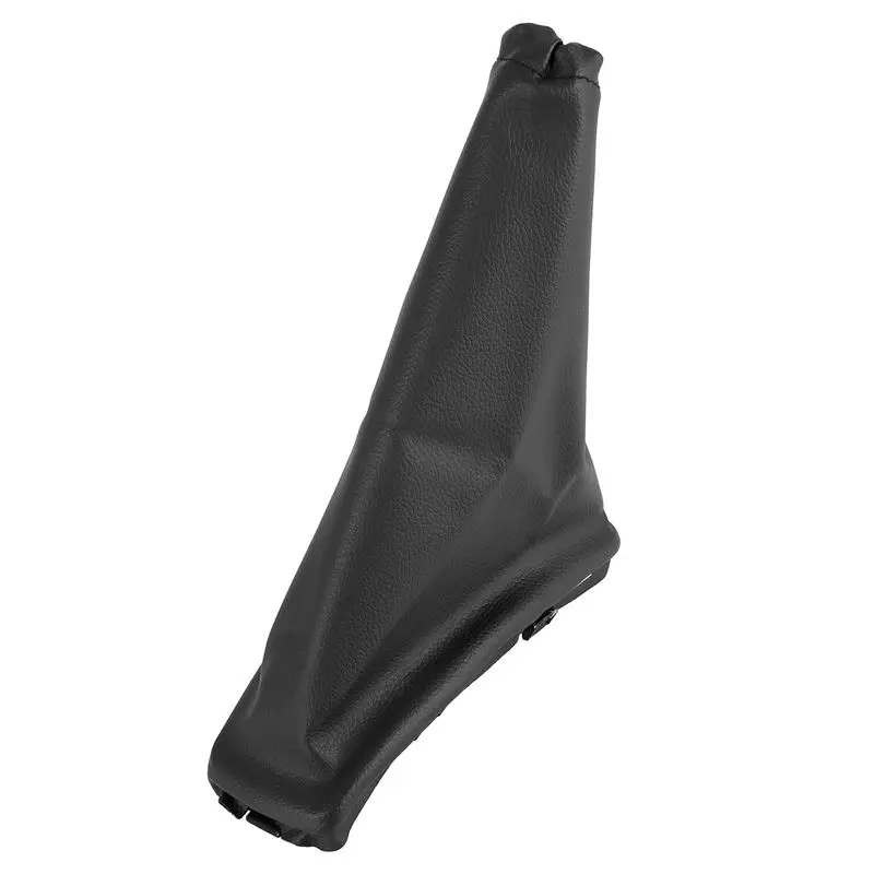 N62R-Handbrake Gaiter Cover Hand Brake Boot Black PU Leather For Spark ...