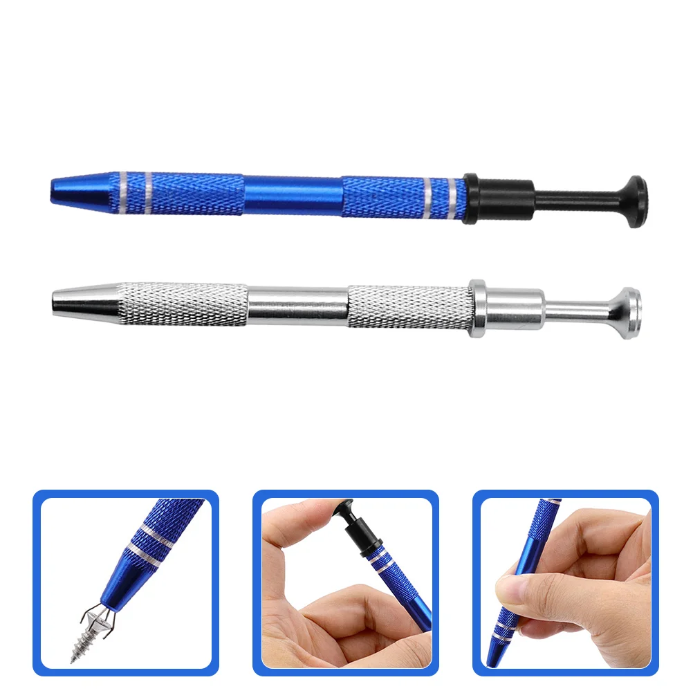 2-Pcs-4-jaw-Pick-up-Tool-Spring-Assisted-Extractor-Chip-Puller-Circuit ...