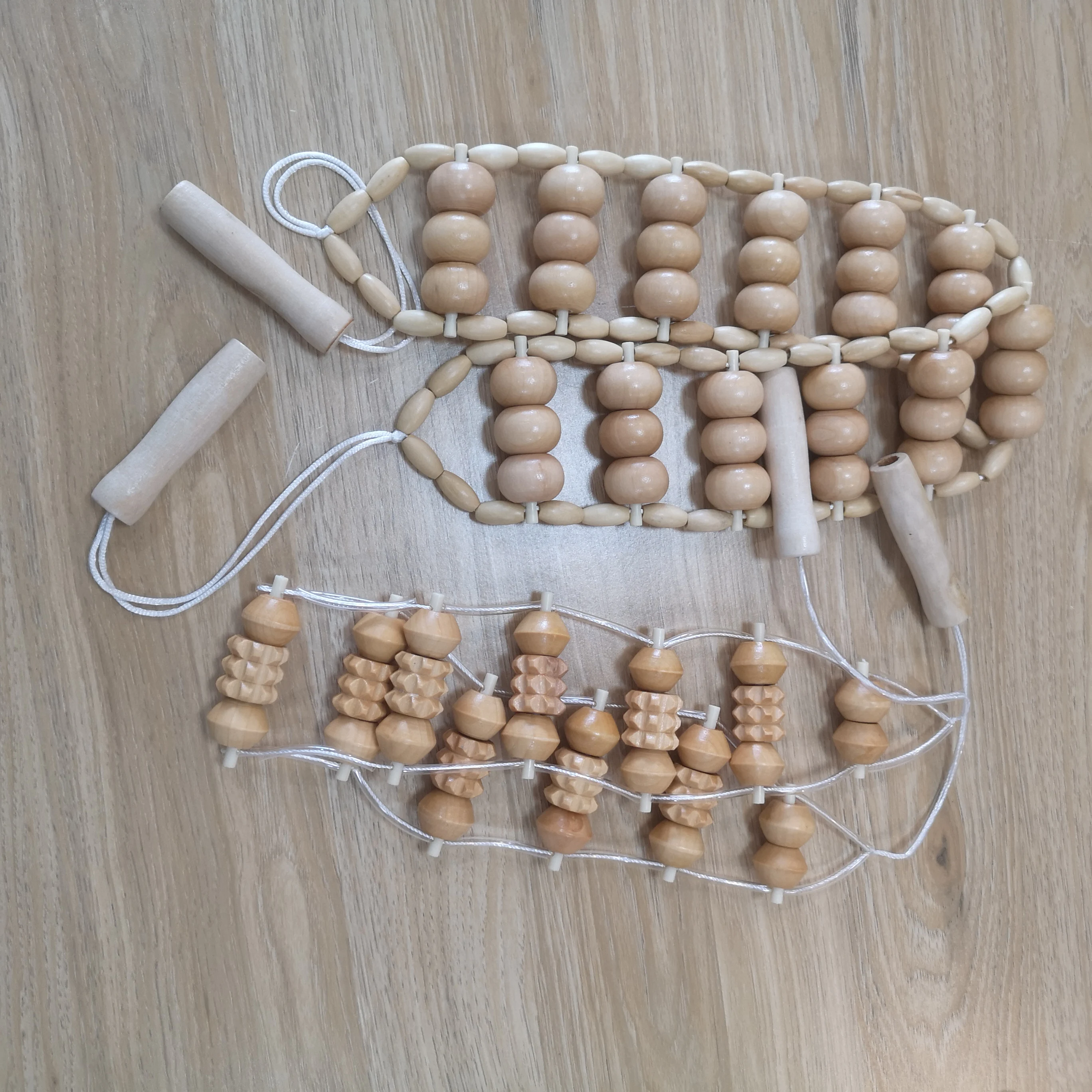 Wood-Back-Massage-Roller-Rope-Wood-Therapy-Cellulite-Massage-Tools-Self ...
