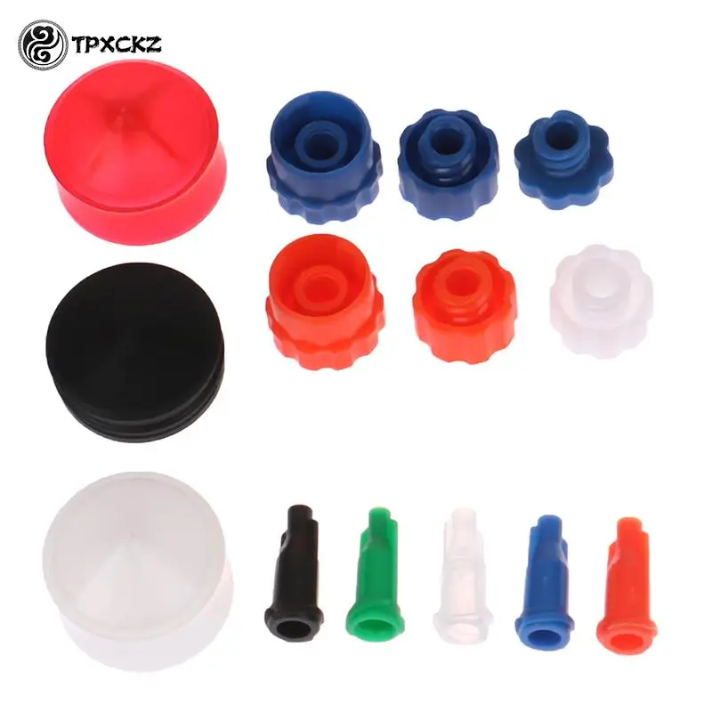 20pcs Luer Lock Syringe Screw Precision Tips Liquid Dispenser Needles ...