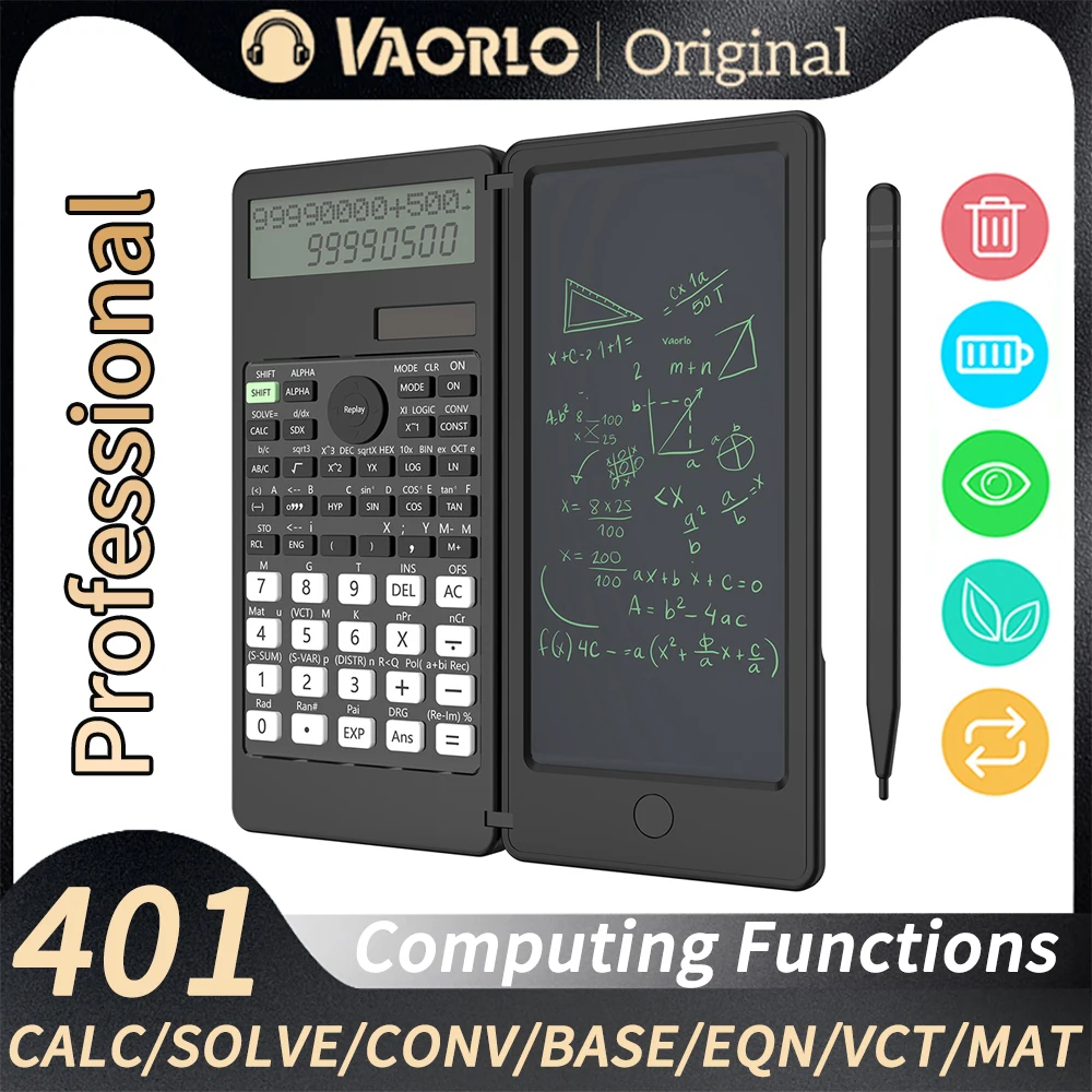 401-Computing-Functions-Solar-Scientific-Calculator-With-6-Inch-Writing ...