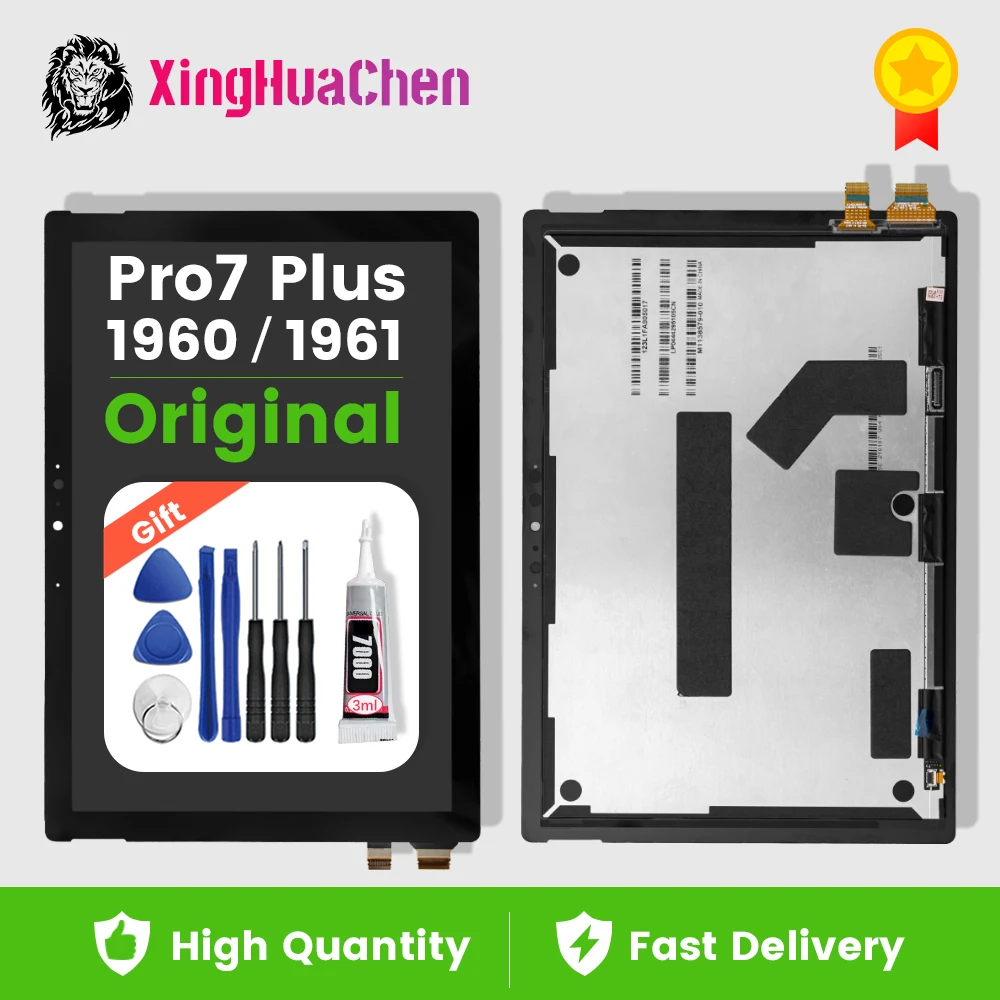 Original-For-Microsoft-Surface-Pro-7-Pro7-Plus-LCD-Display-Touch-Screen-Digitizer-Assembly-For ...