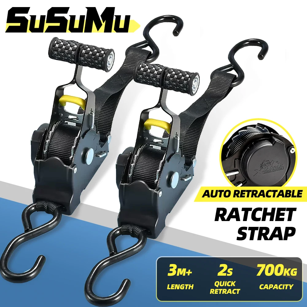Auto-Straps-For-Cargo-Tape-Retractable-Belts-For-Load-Luggage-Strap ...