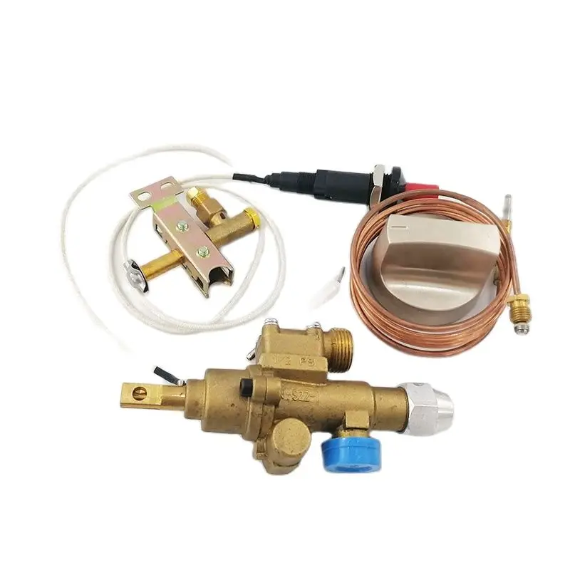 3pcs-Gas-Control-Brass-Safety-Valve-Pilot-Burner-Thermocouple-Regulator ...