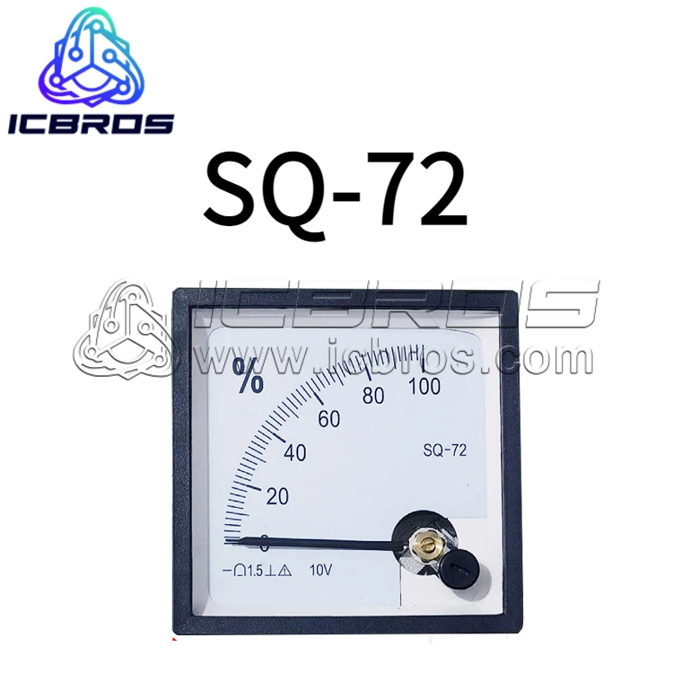 Pointer-Instrument-DC-Opening-Meter-SQ-72-100-10V-4-20mA-100-Percentage ...