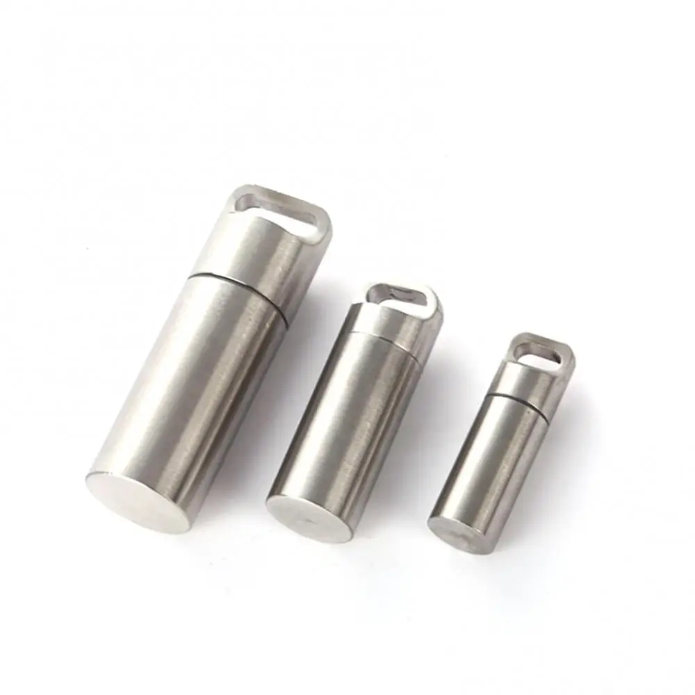 Mini-pastillero-impermeable-c-psula-sellada-de-acero-inoxidable ...
