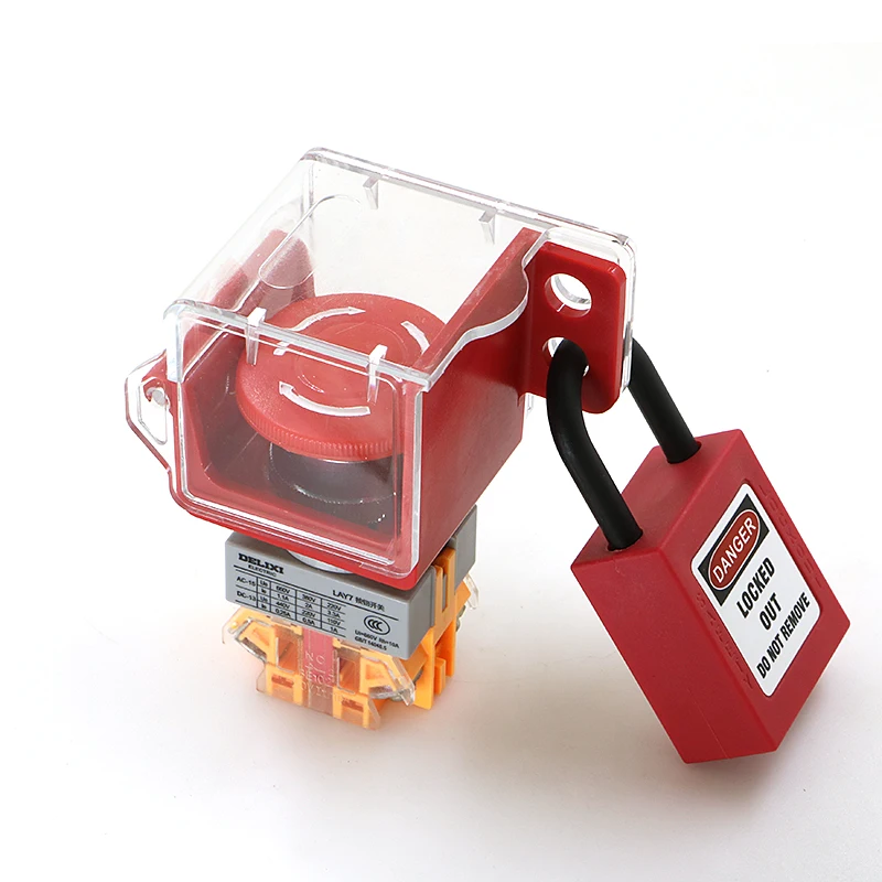 Bot-n-pulsador-extra-ble-e-interruptor-giratorio-cubierta-de-bloqueo ...