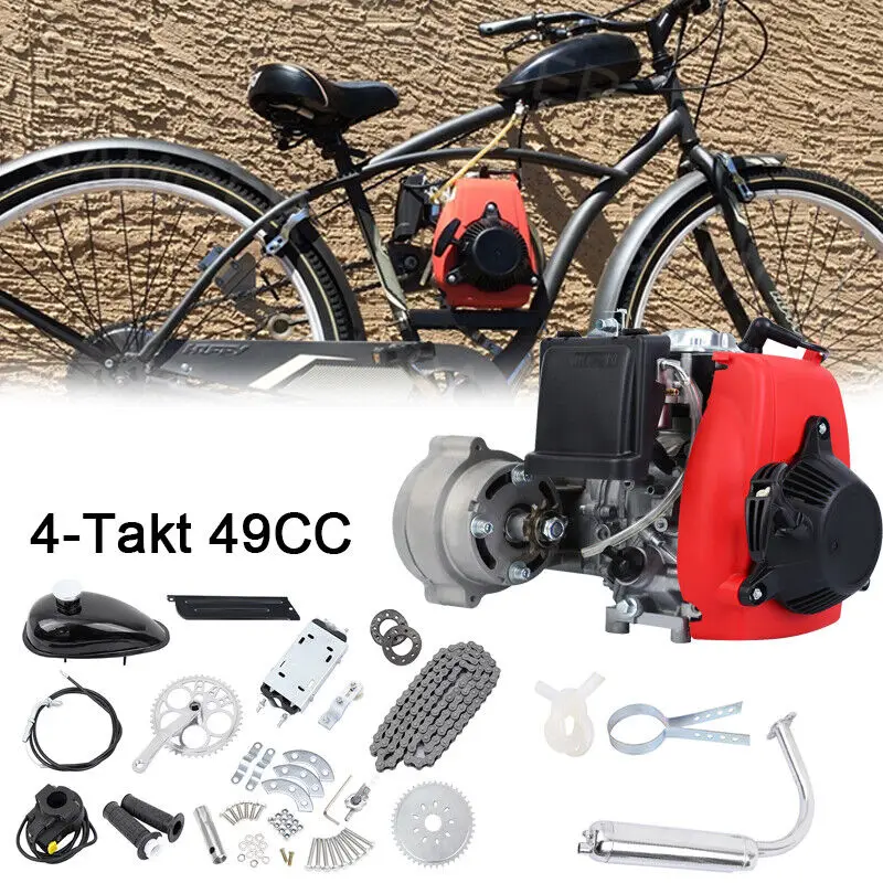 Samger 49cc Stroke Complete Bicycle Engine Kit Bike Motor, 53% OFF