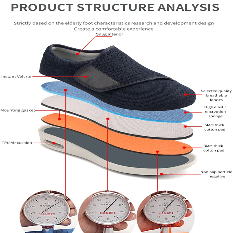 New-men-s-walking-shoes-Professional-diabetes-shoes-Big-foot-bone-shoes ...