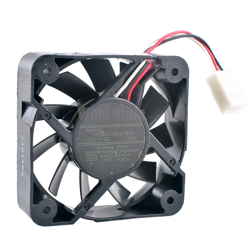 2006ML-04W-S29-5cm-50mm-fan-50x50x15mm-DC12V-0-08A-3pin-Quiet-cooling ...