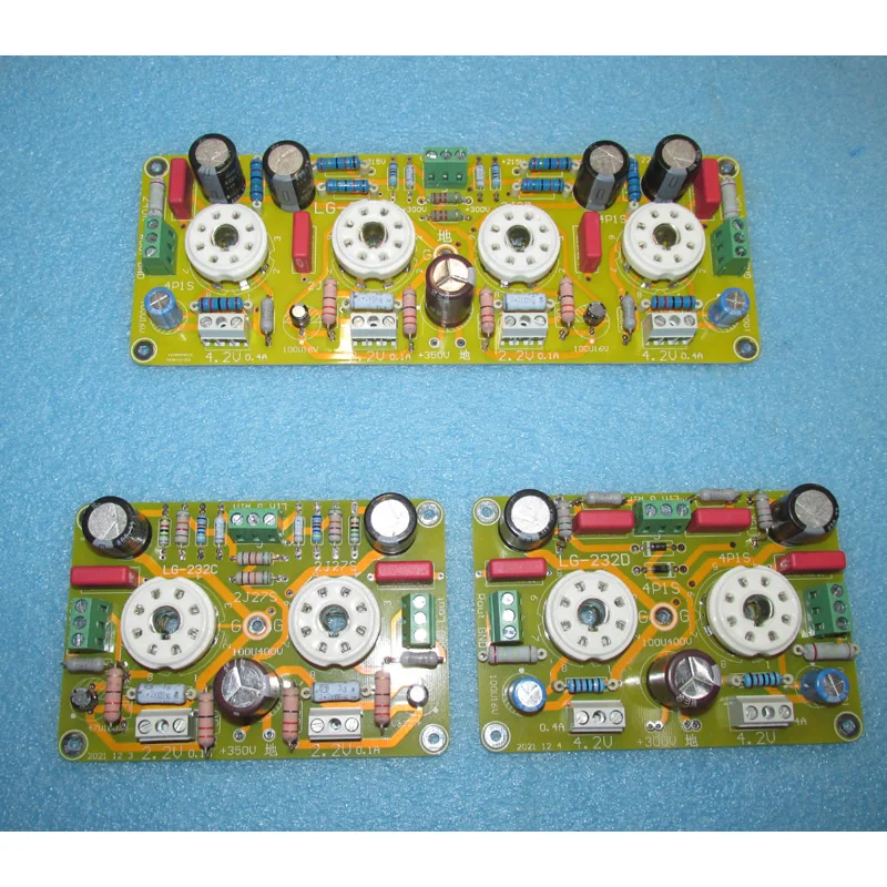 2J27S 4P1S直接ヒートパイプシングルエンド真空管アンププッシュプレートLG-232B、ダブルパネルフィラメントdc電源