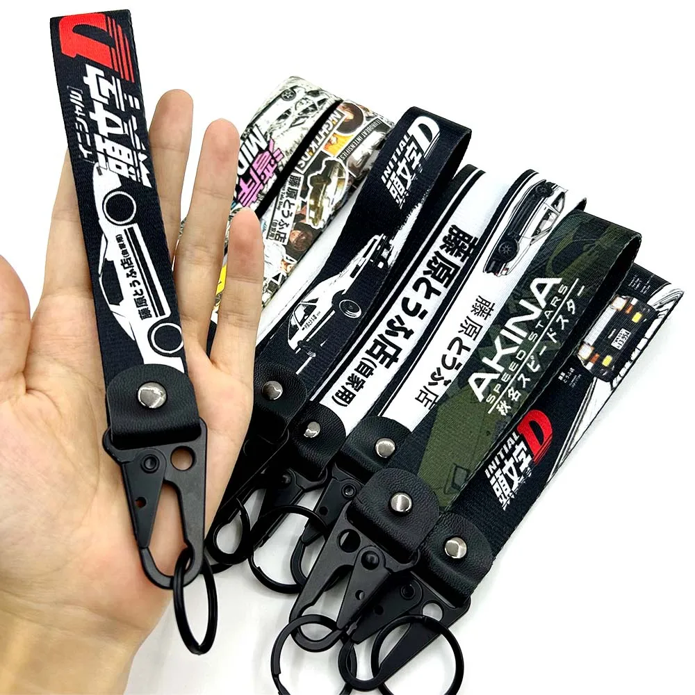 JDM-Keyring-Tags-Initial-D-Fujiwara-Tofu-Shop-Nylon-Wrist-key-Strap ...