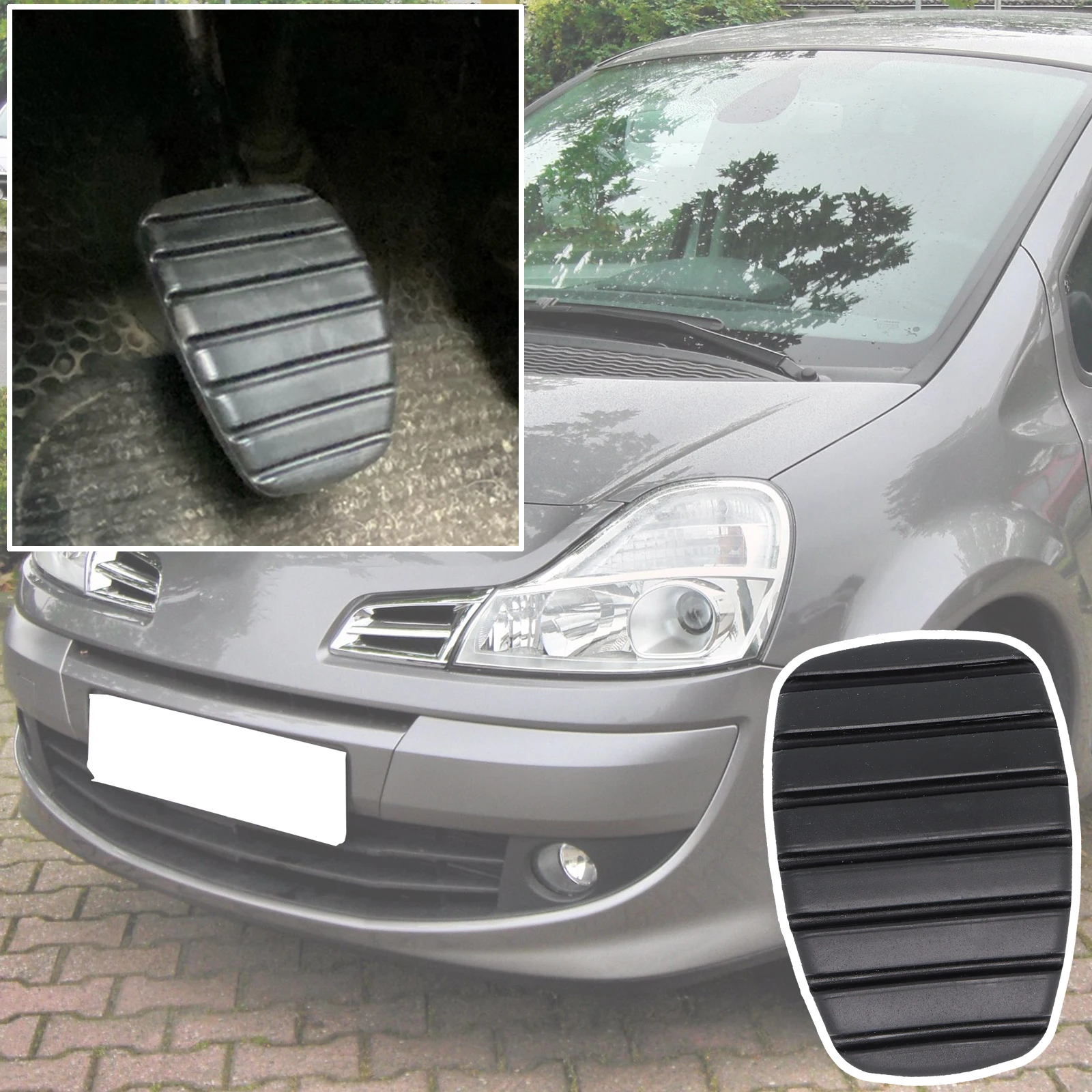 Brake-Clutch-Foot-Pedal-Pad-Cover-Replacement-7700428354-For-Renault ...